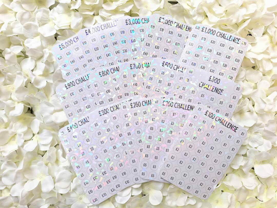 The Original Holographic Saving Stickers - Fits Your Standard Money ...