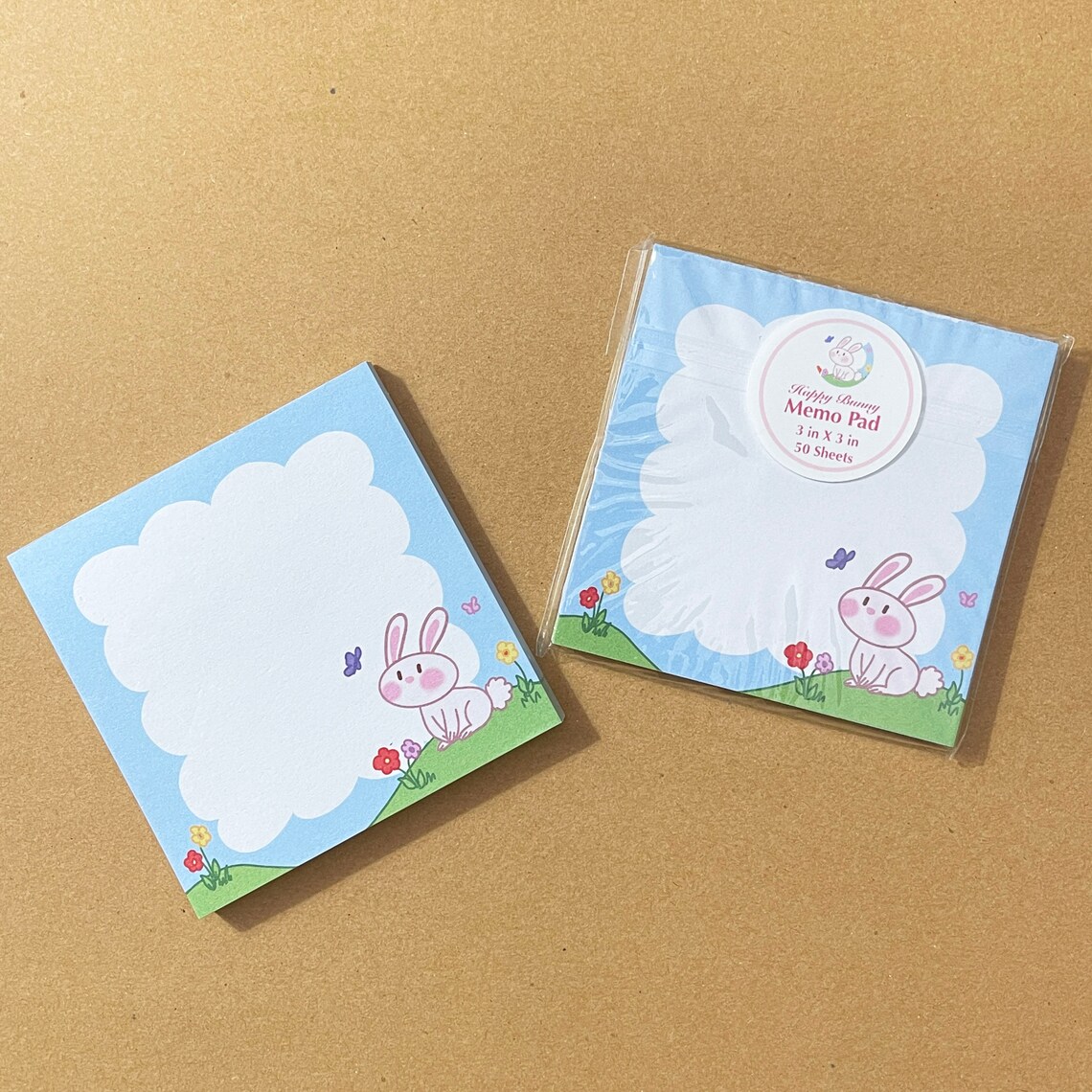 Animal Memo Pad Set of 4 50 Sheets 3x3 Stationery Memo Pads - Etsy