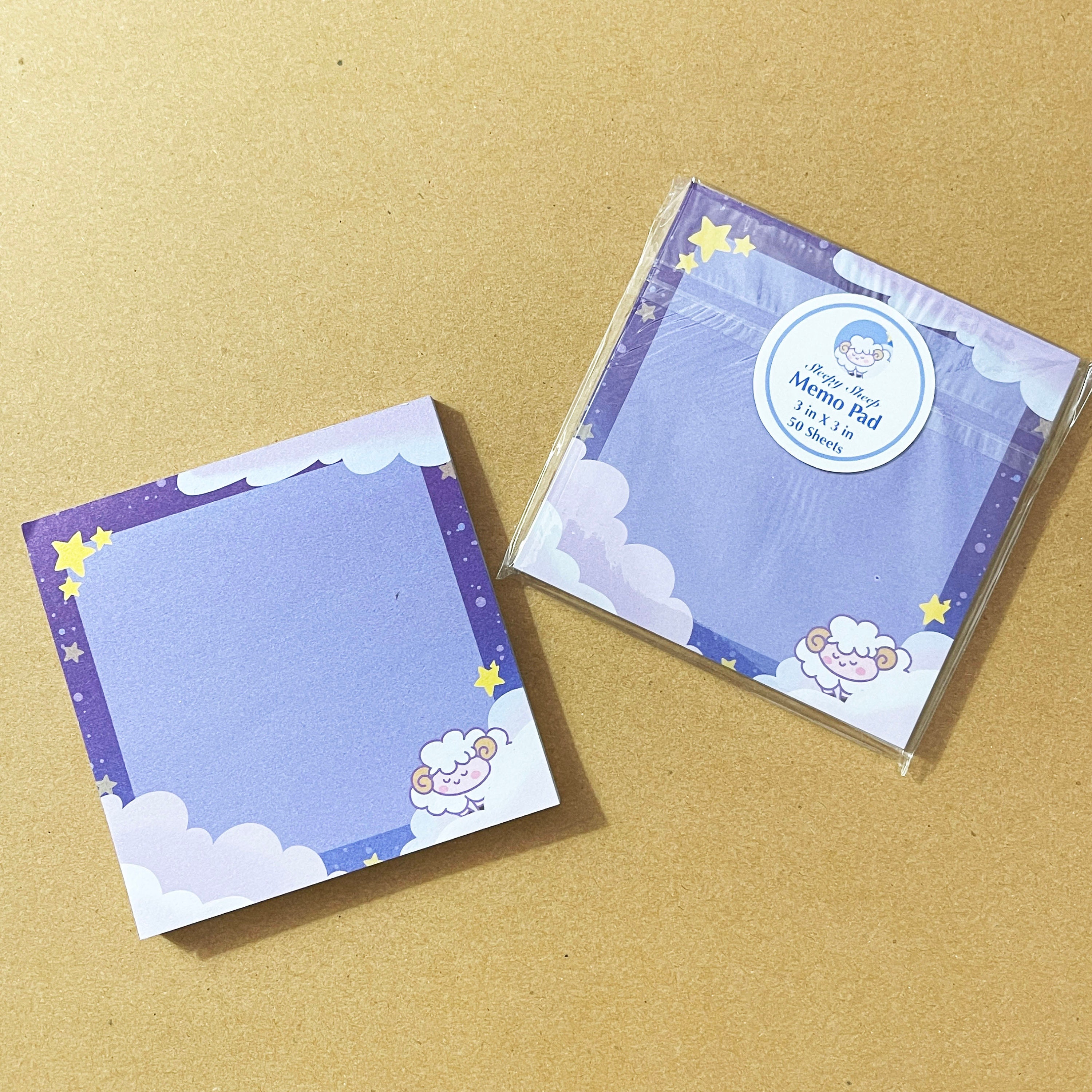 Cute Memo Pads 50 Sheets 3x3 Cute Illustrated - Etsy