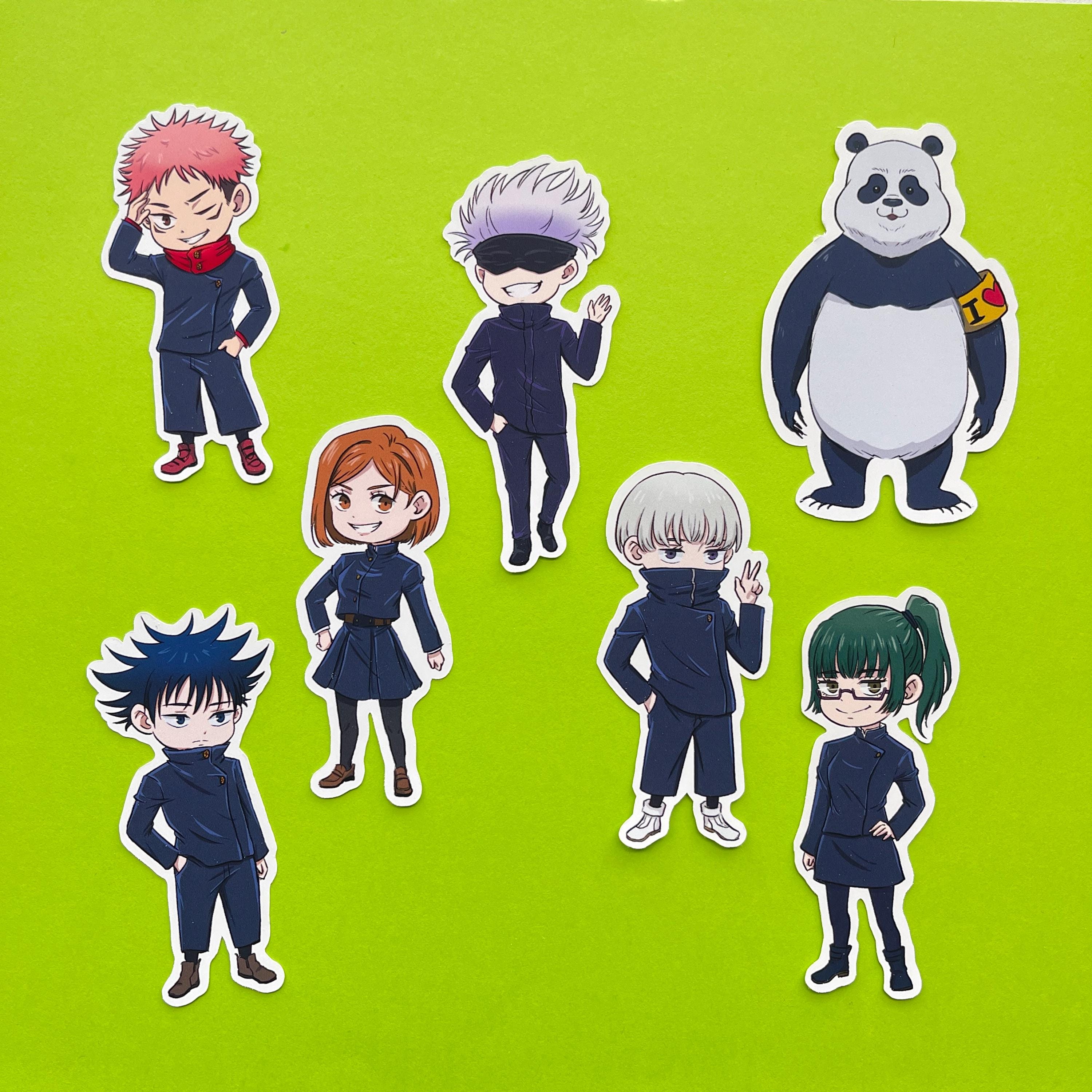 JJK Tokyo Stickers | Weatherproof and Waterproof Stickers | Anime ...
