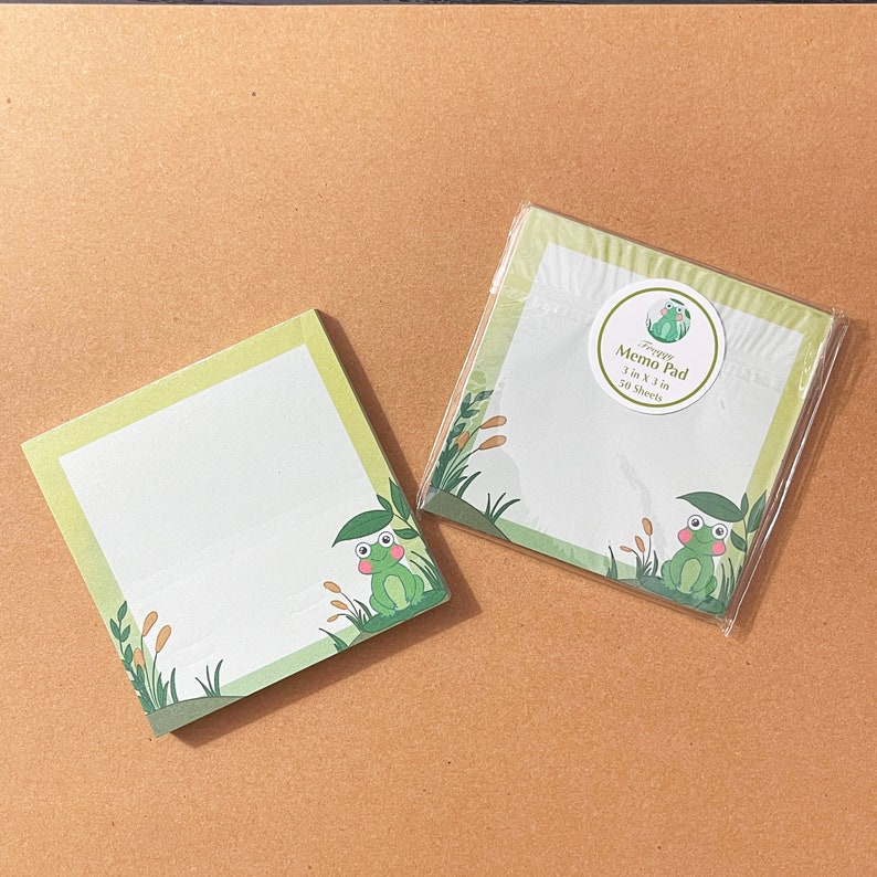 Animal Memo Pad Set of 4 50 Sheets 3x3 Stationery Memo Pads - Etsy