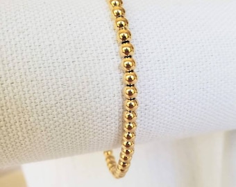 18k Gold Bracelet - Etsy
