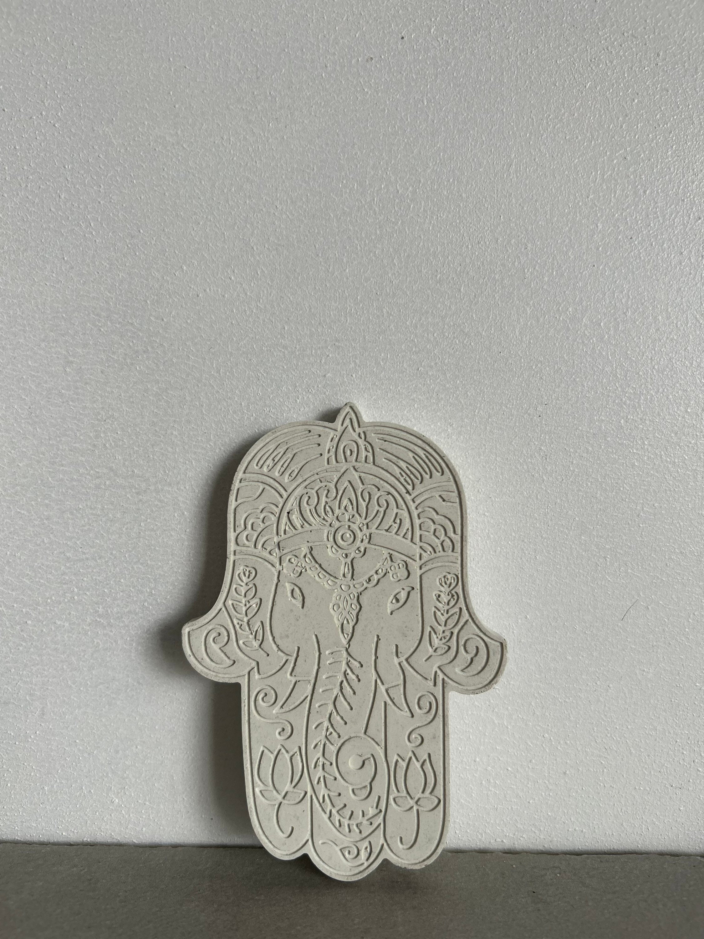 Concrete Ganesh Hamsa Hand - Etsy