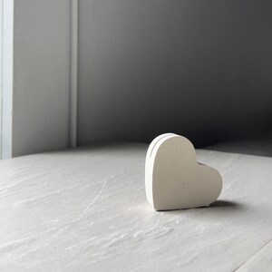 Concrete Heart Photo Holder Gifts Place Card Holder Wedding Decor ...