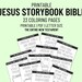 Jesus Storybook Bible Coloring Pages for Kids ENTIRE NEW TESTAMENT ...