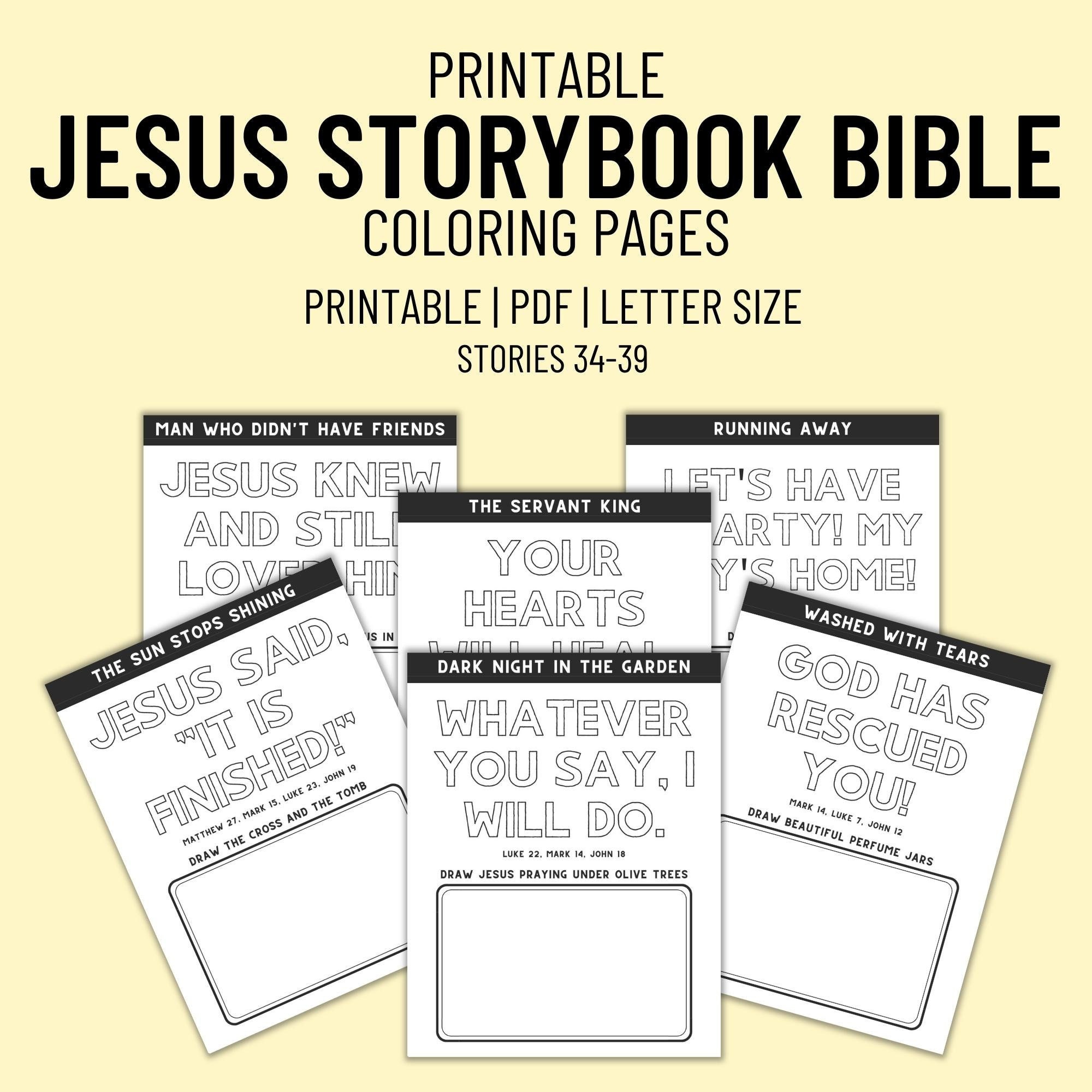 Matthew 22 39 Coloring Pages