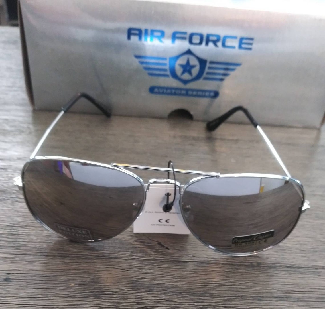 Sunglasses Air Force Aviator Series Men Or Women Ray Ban Style Etsy