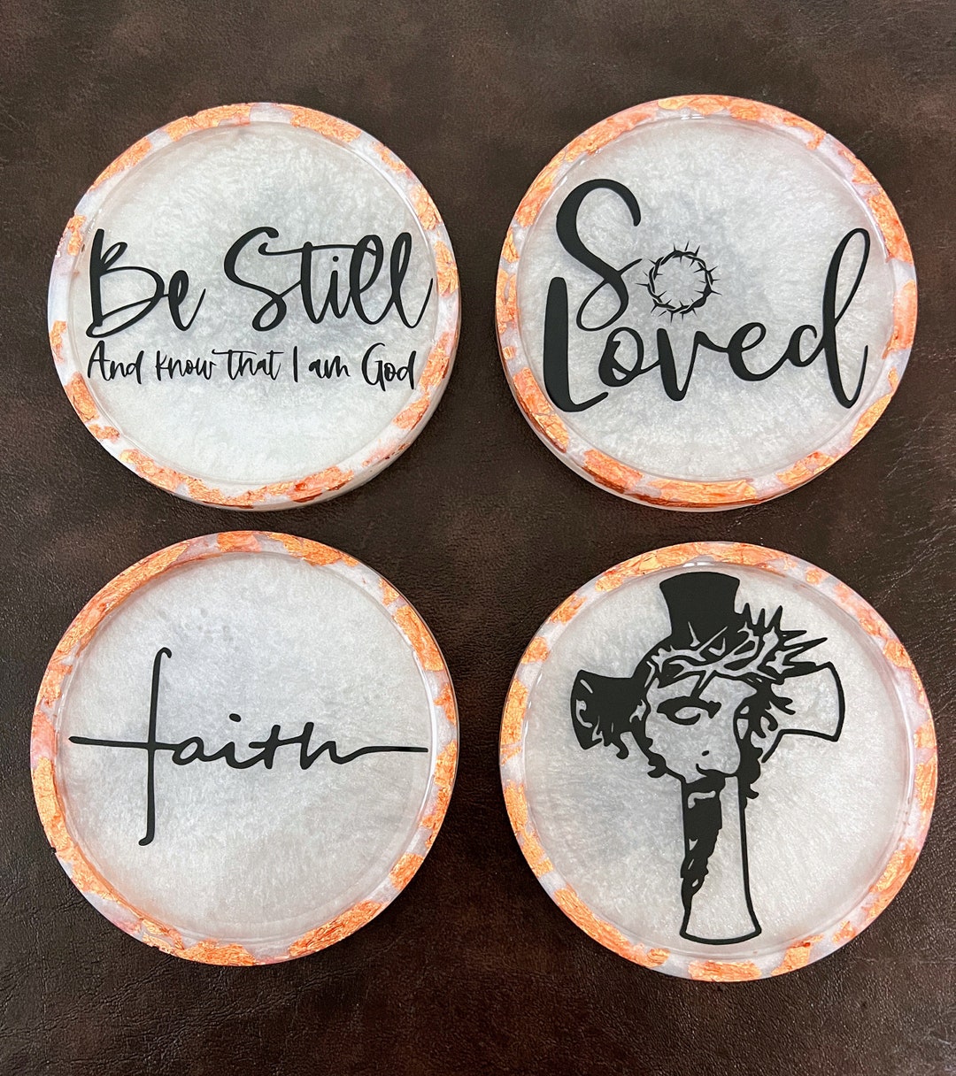 Jesus Coasters 4 Coasters - Etsy