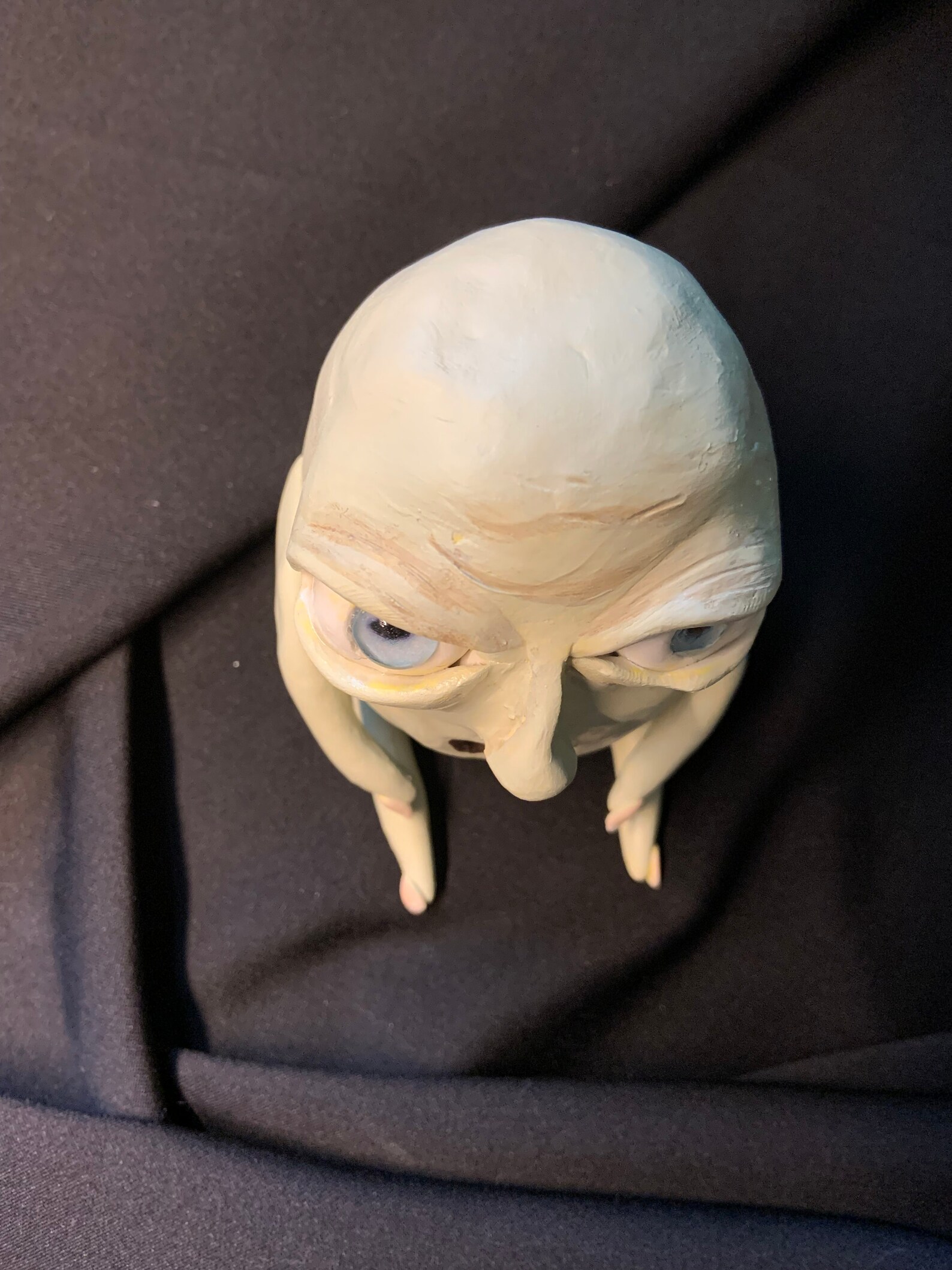 Odd blob creepy clay sculpture | Etsy