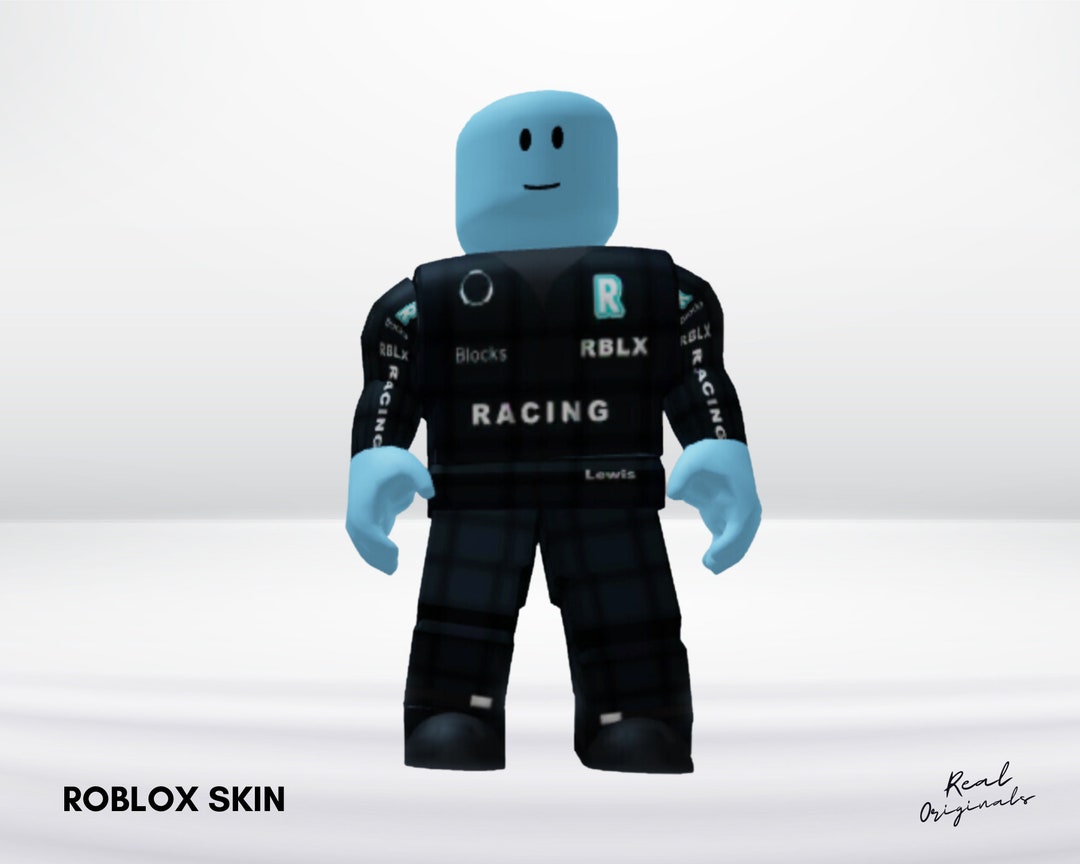 Roblox Racing Suit Black Roblox Avatar Outfit Template Shirt and Pants ...
