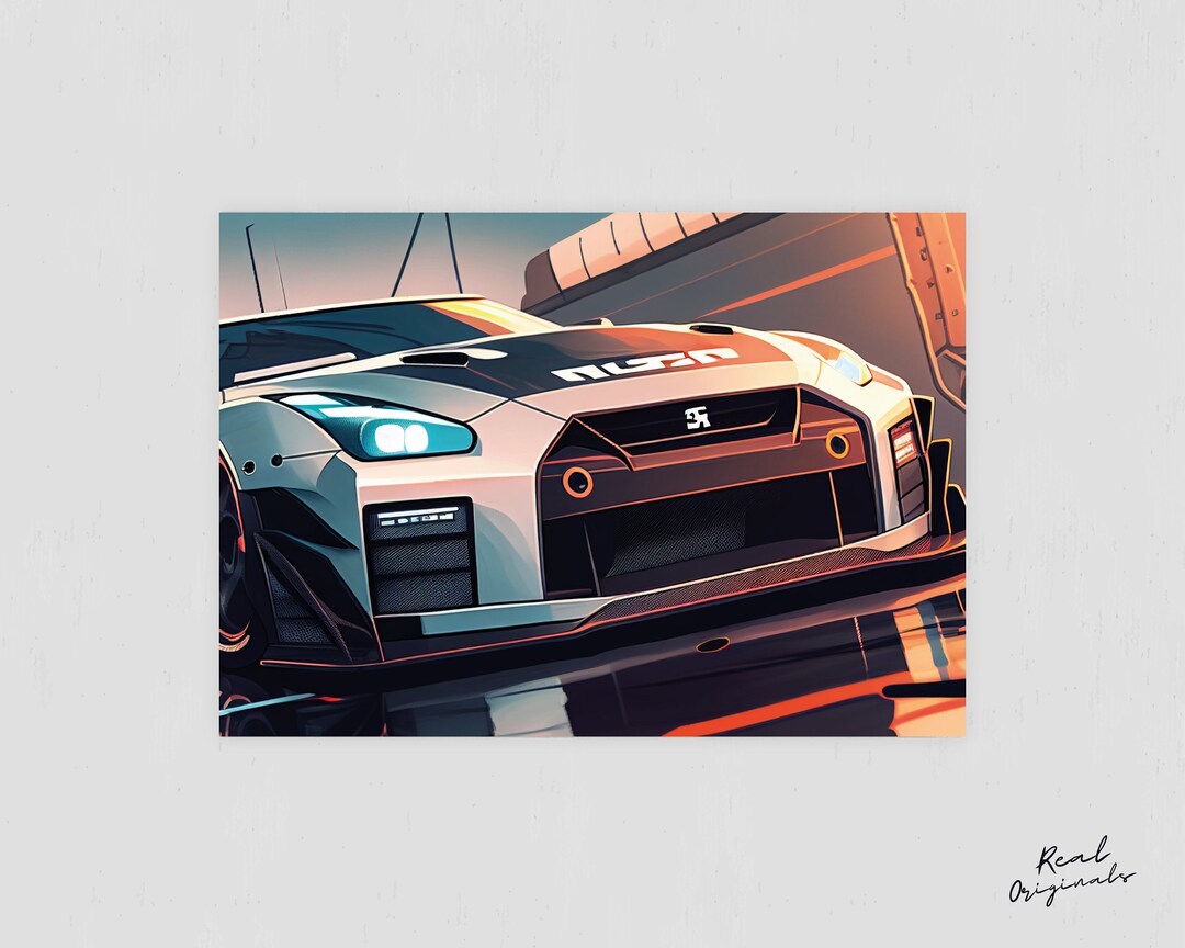 Nissan GT-R Nismo R35 Card - Postcard - Birthday Card - 4.1 X 5.8 Inch ...