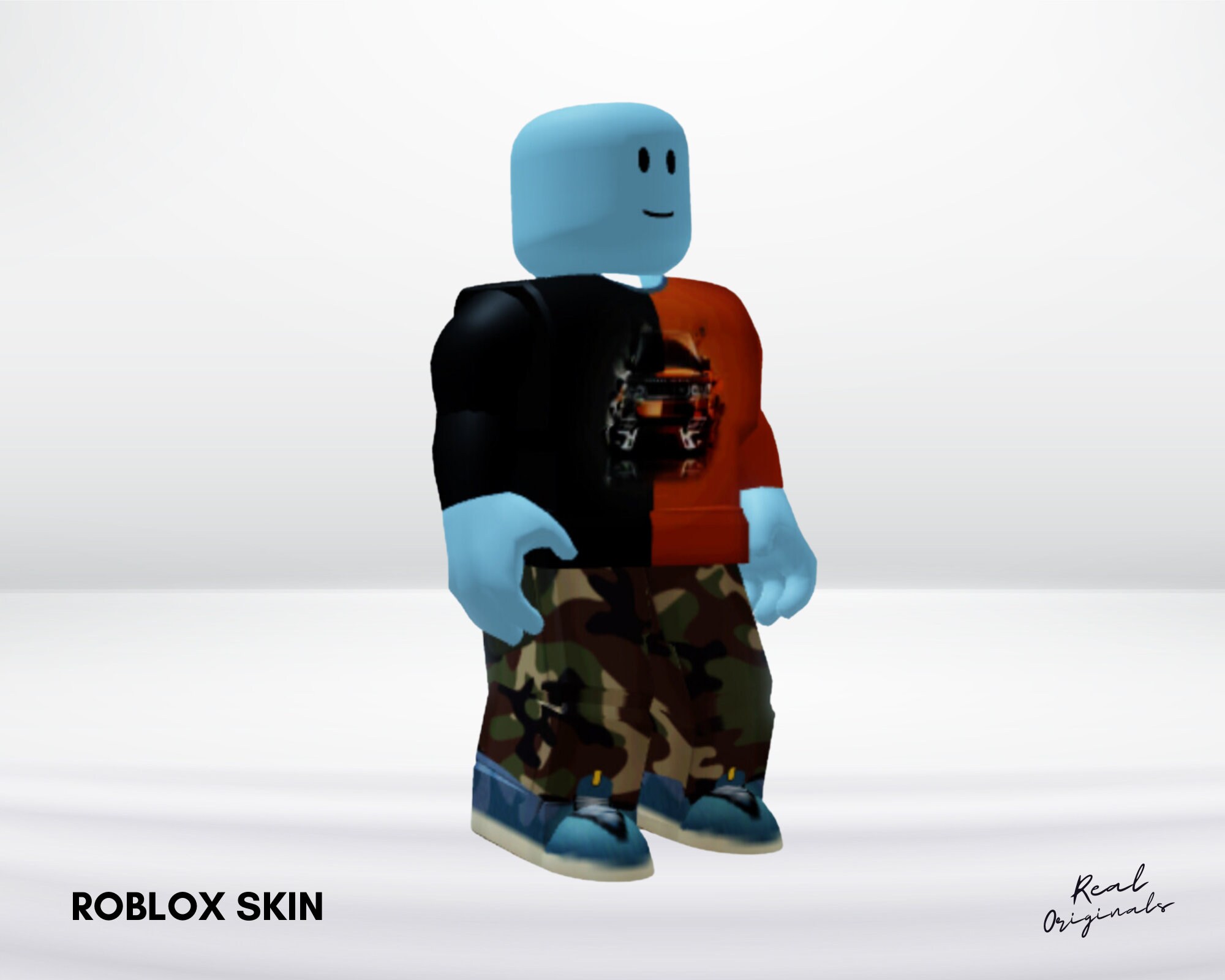 Roblox Shirt and Camo Jeans Range Rover Sport Shirt Print - Etsy
