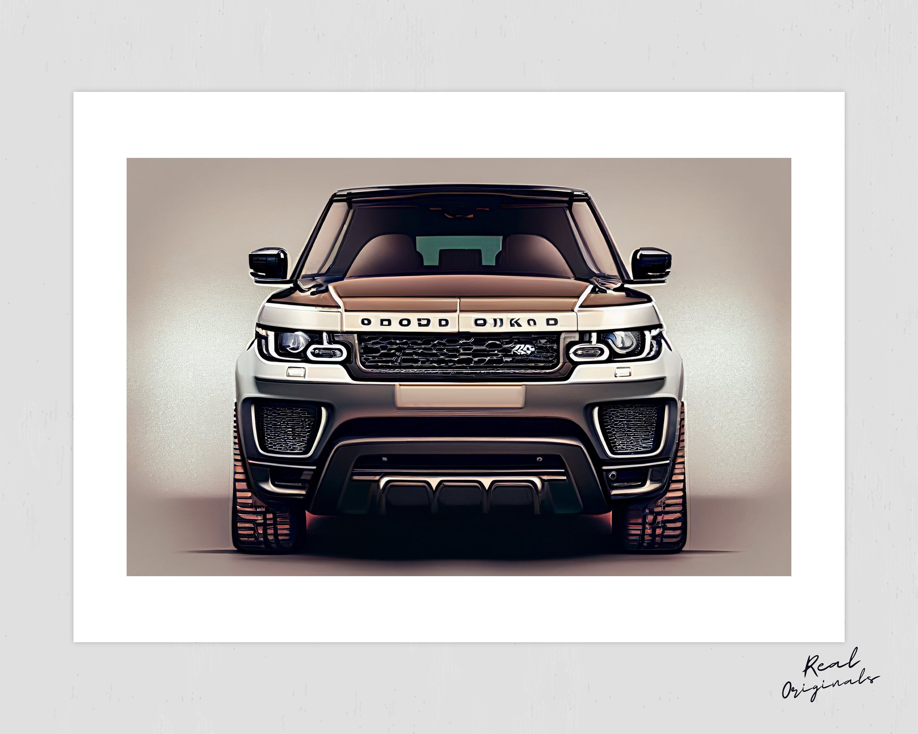 Range Rover Sport Poster | Land Rover Poster | Sports Car Poster | Gift ...