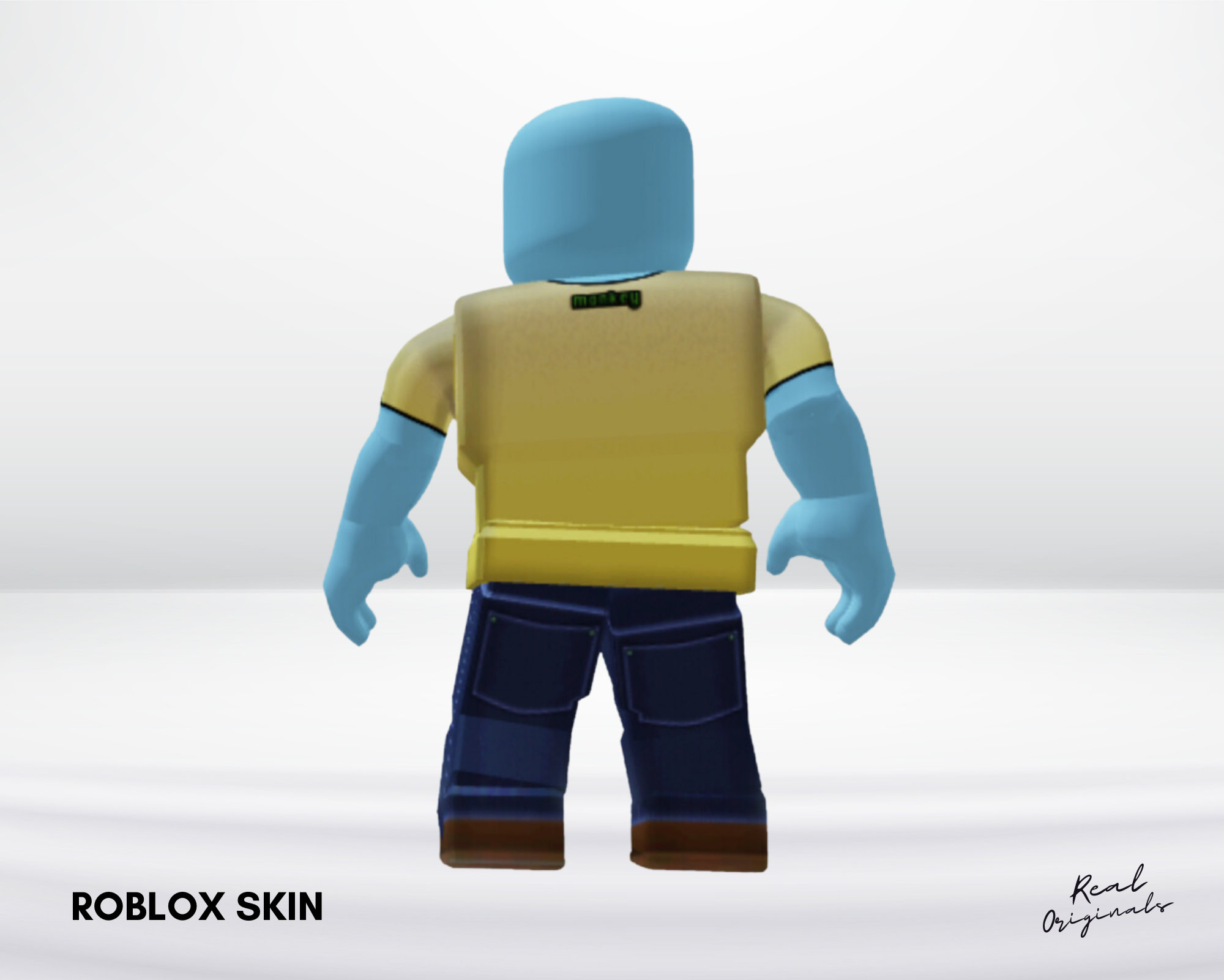 Roblox Monkey Shirt Jeans - Etsy
