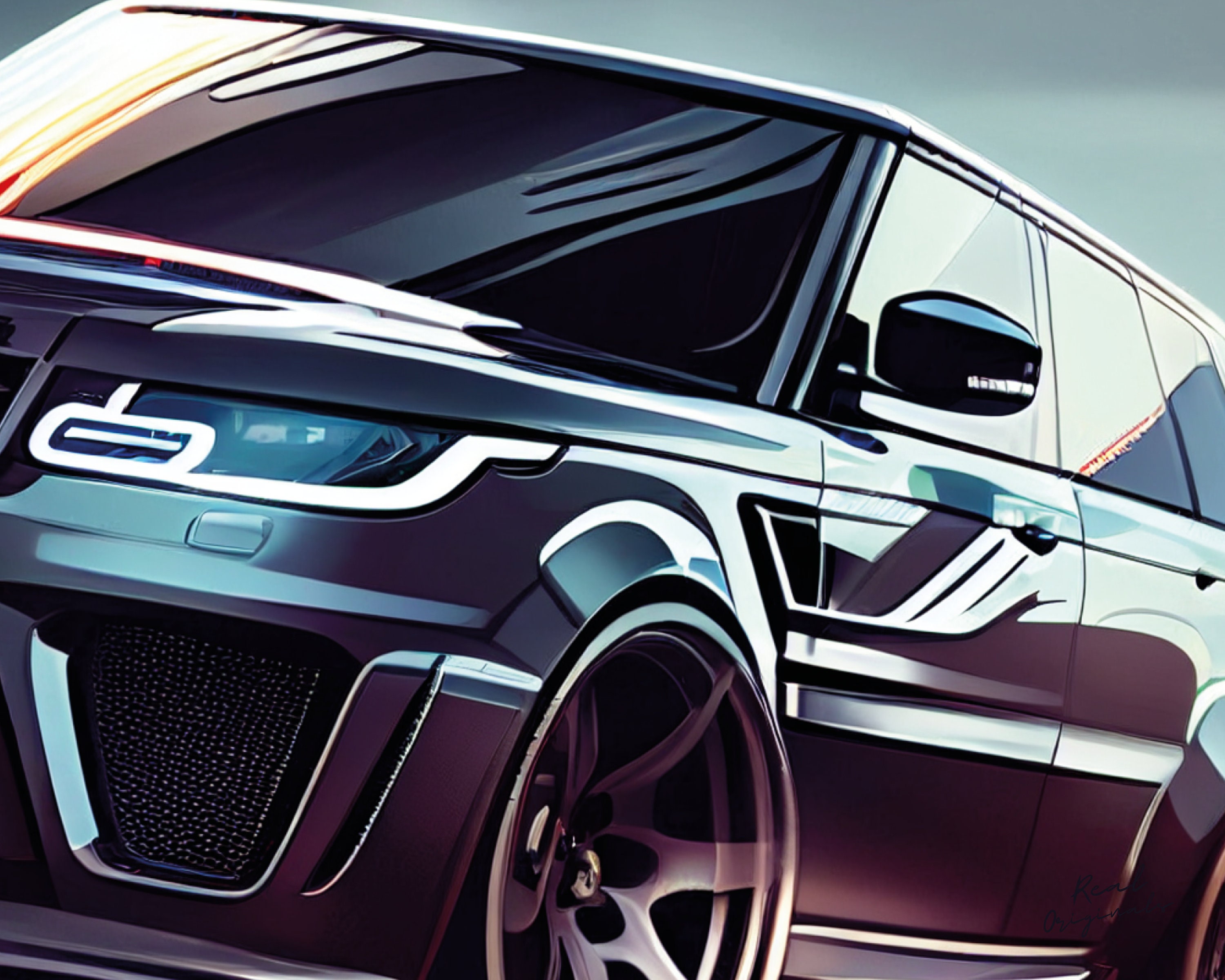 Range Rover Sport Art | Racing Car | Iconic Car Art | Movie Car Poster ...