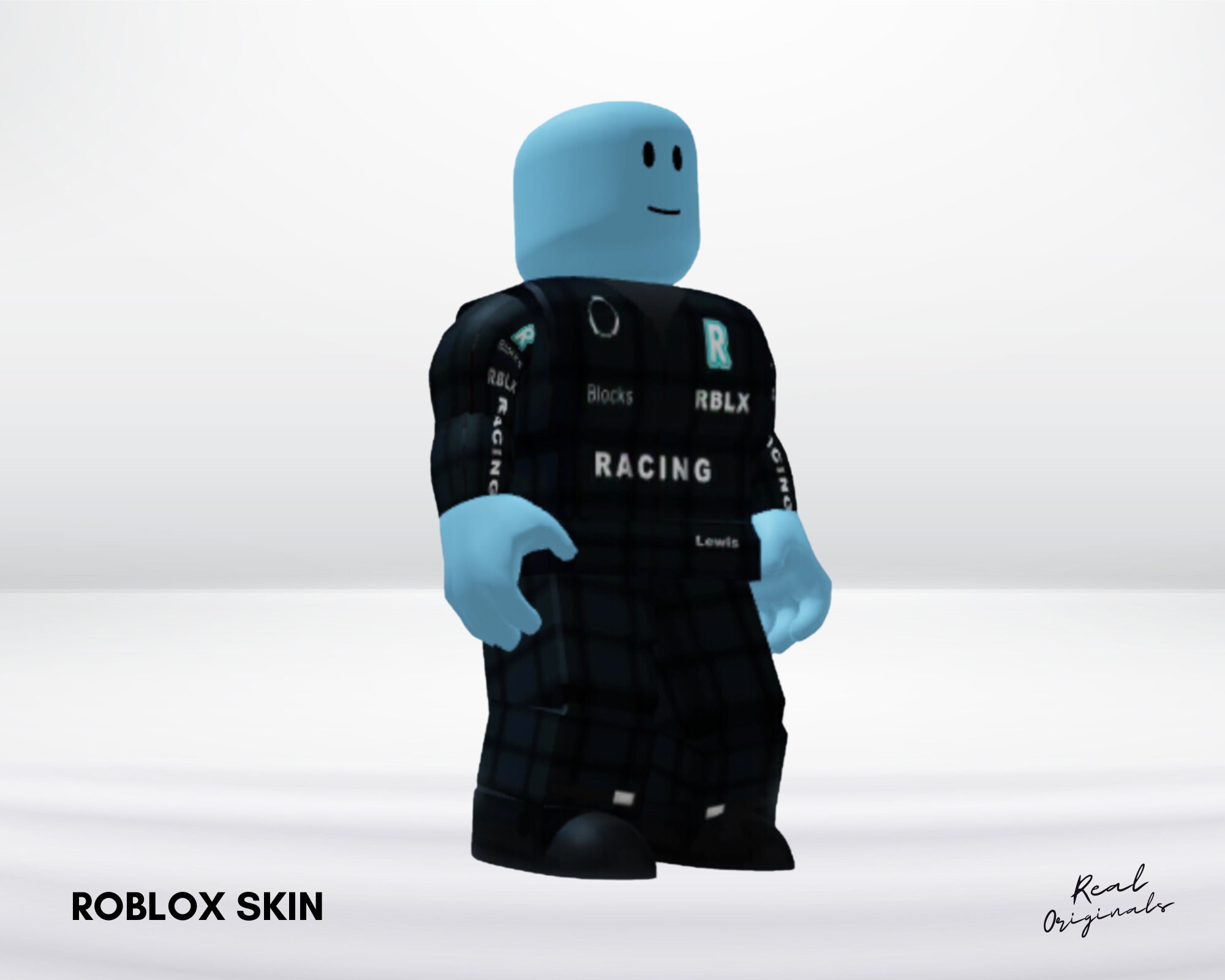 Roblox Racing Suit Black Roblox Avatar Outfit Template Shirt and Pants ...