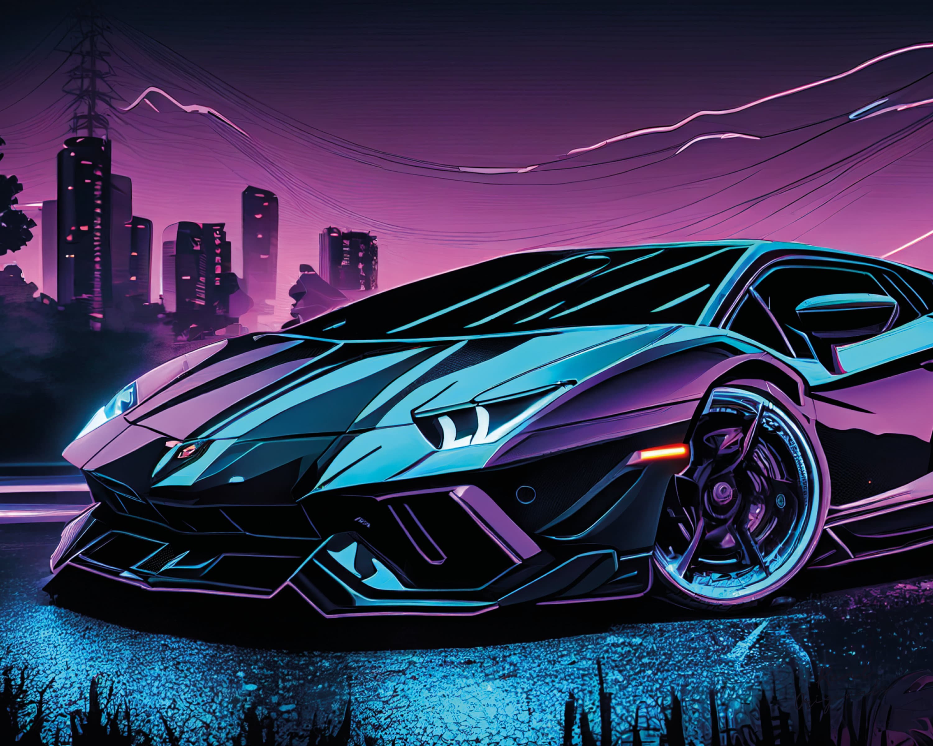 Lamborghini Poster | Lamborghini Aventador Poster | Lambo Wallpaper ...