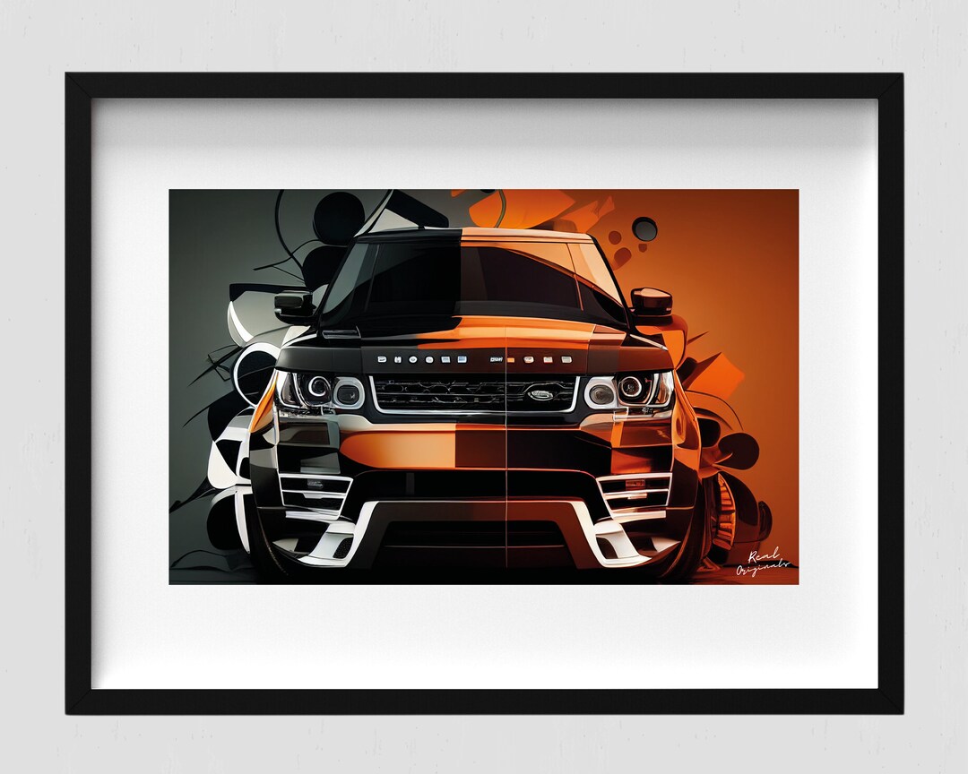 Range Rover Sport Art | Land Rover Poster | Sports Car Poster ...
