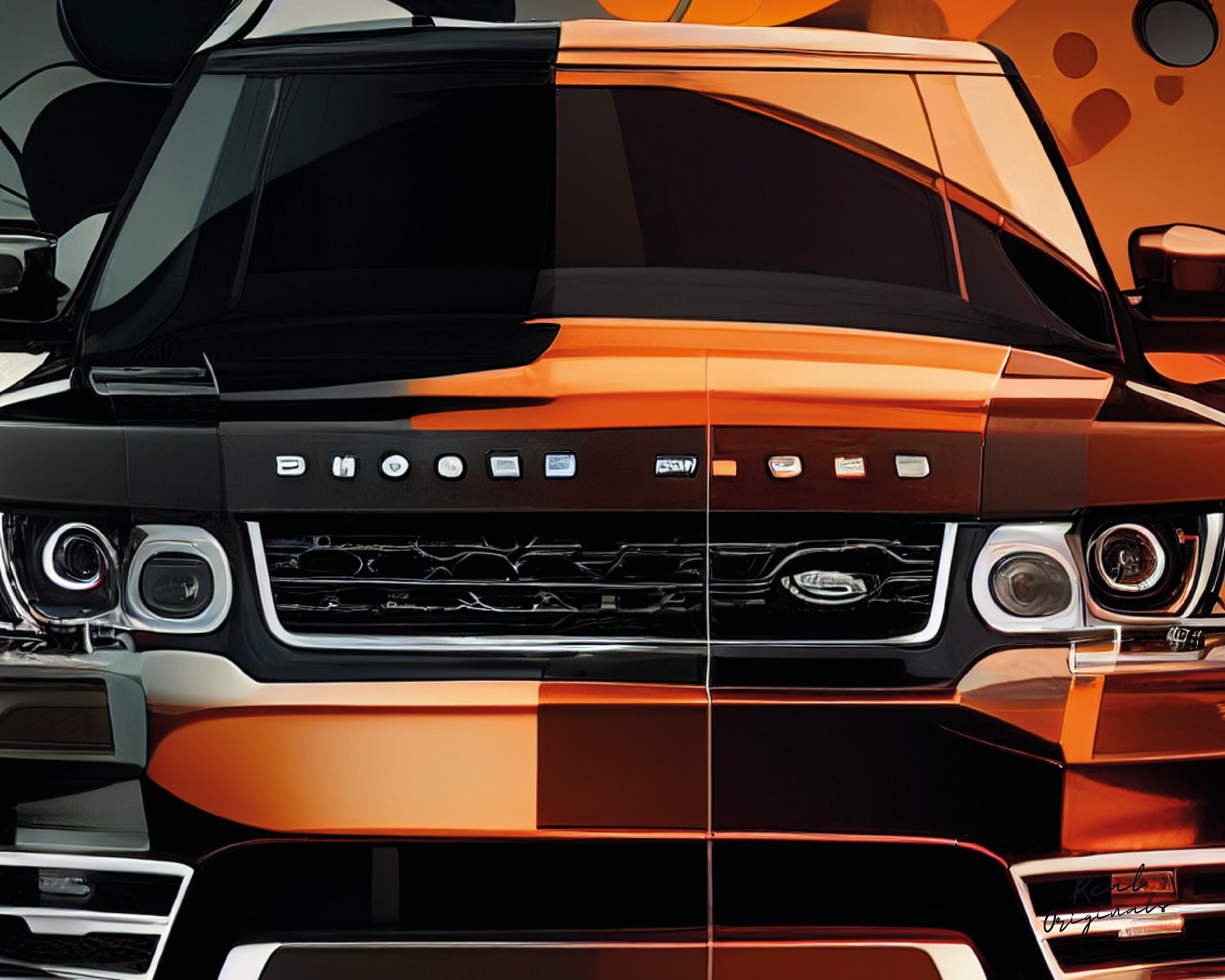 Range Rover Sport Art | Land Rover Poster | Sports Car Poster ...
