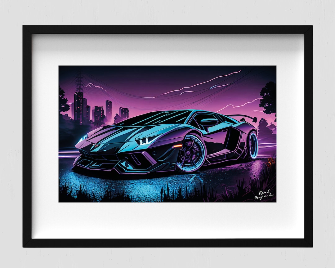 Lamborghini Poster | Lamborghini Aventador Poster | Lambo Wallpaper ...