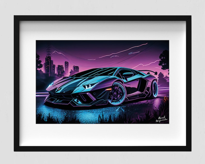 Lamborghini Poster | Lamborghini Aventador Poster | Lambo Wallpaper ...