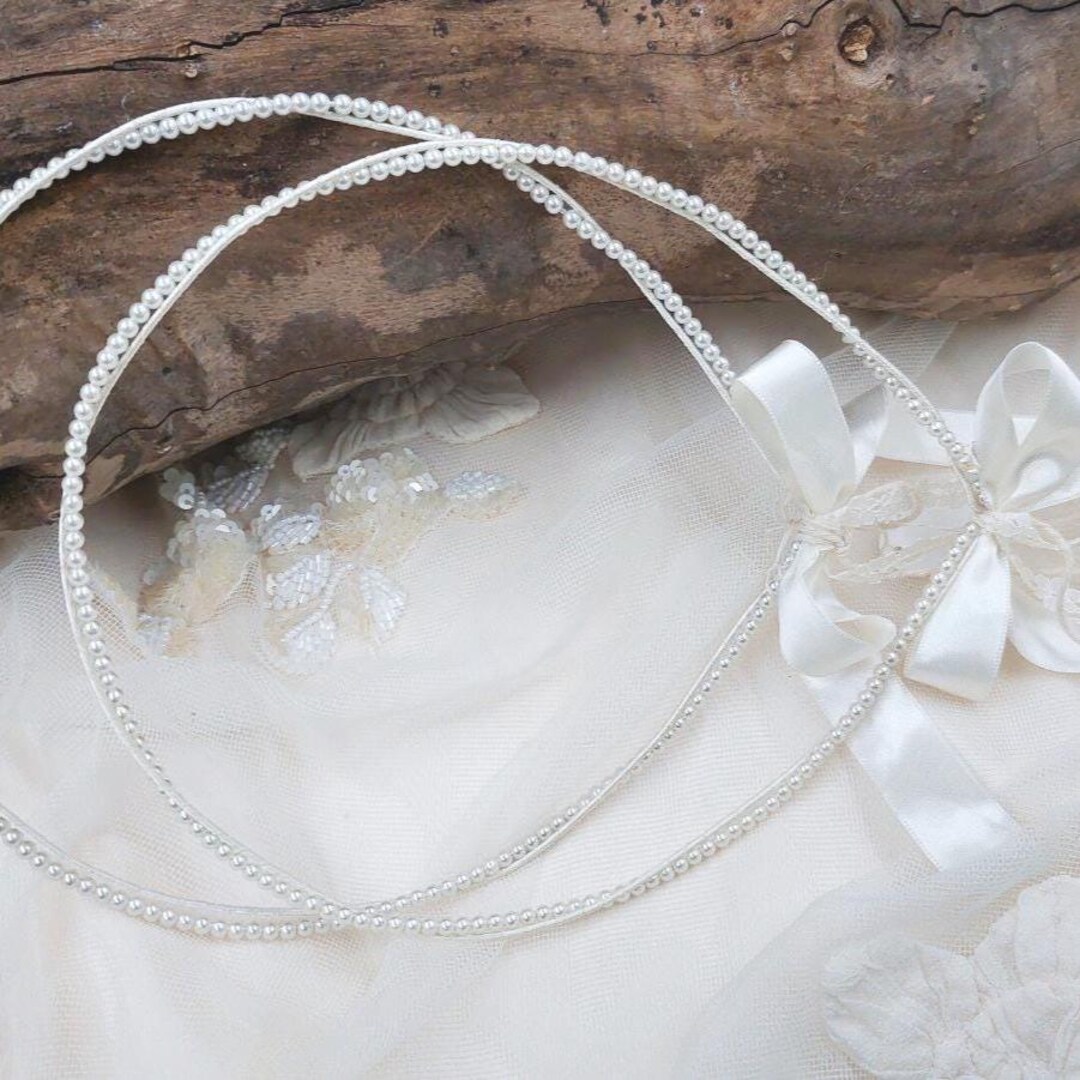 Greek Stefana.minimalist Elegant Crowns With Pearls.orthodox Stephana ...