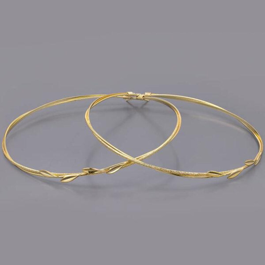 Greek Crown.gold Wedding Crowns.orthodox Stephana.handmade Greek ...