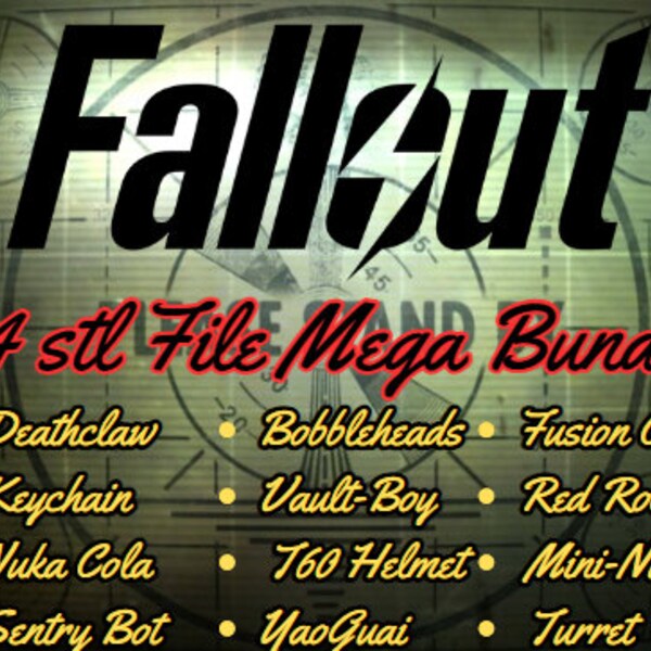 Fallout 3d Print - Etsy