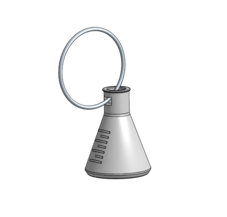 Keyring Stl 3D Print File X9 Bundle - Etsy