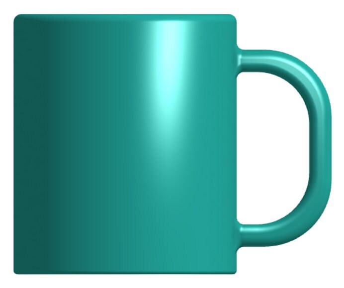 Mug Keychain 3D Print Stl File - Etsy