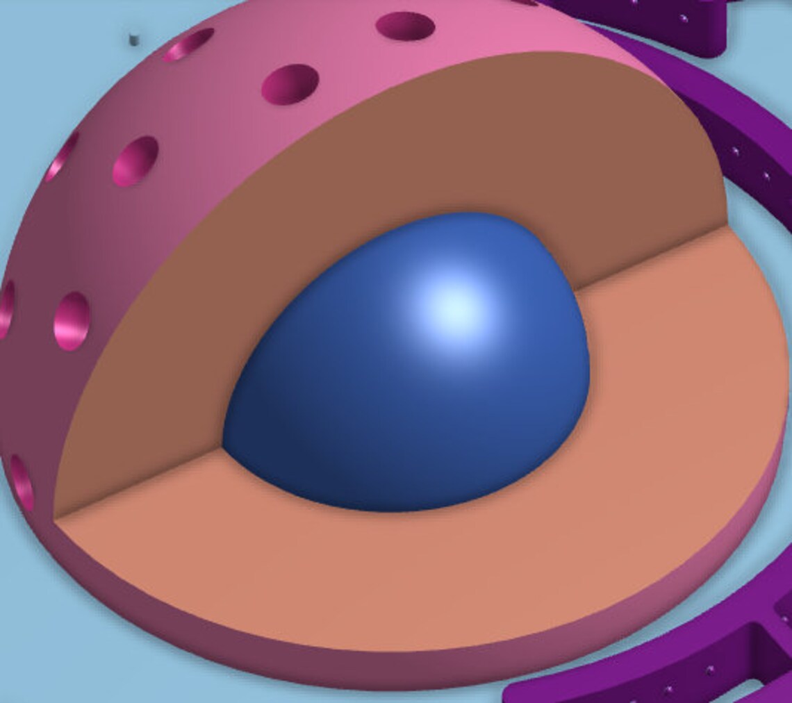 Human Cell Cutaway Cell Model .stl - Etsy