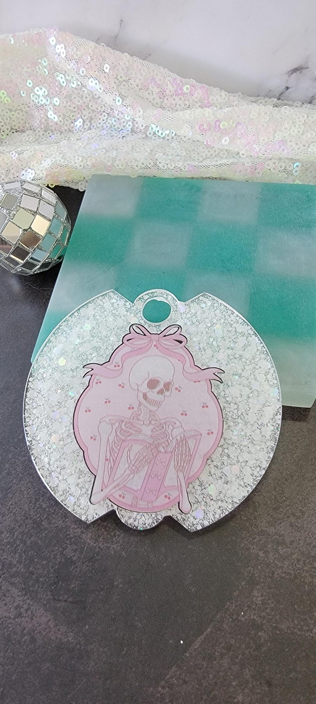 Coquette Reading Skeleton Stanley Topper Stanley Decorative Plate ...