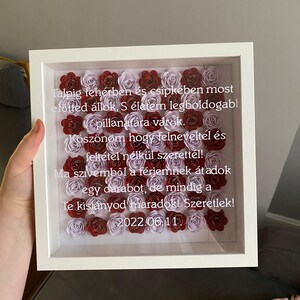 Shadow Box Personalised Gift Wedding Gift birthday Gift - Etsy