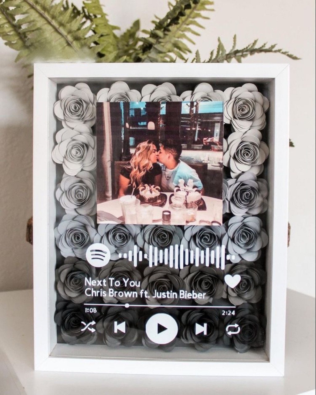 Shadow Box Personalised Gift Wedding Gift birthday Gift Baby Birth Gift ...