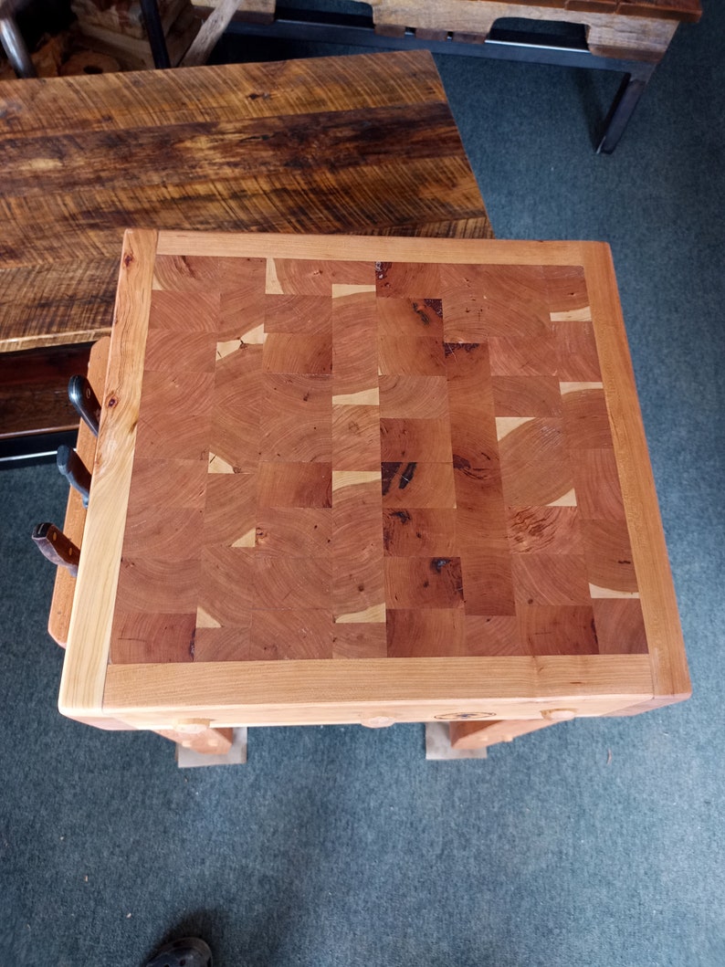 Cherry Butchers Chopping Block - Etsy