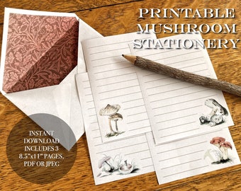 Stationery Set Digital - Etsy