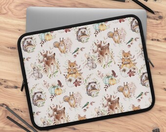 Jungle Animals Laptop Sleeve Laptop Case Animals Laptop Sleeve Office ...