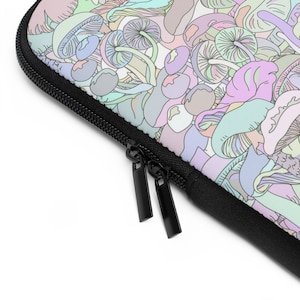 Pastel Mushrooms Laptop Sleeve Laptop Case Office Gift - Etsy