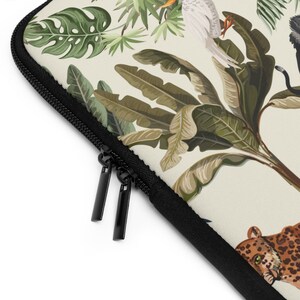 Jungle Animals Laptop Sleeve Laptop Case Animals Laptop Sleeve Office ...