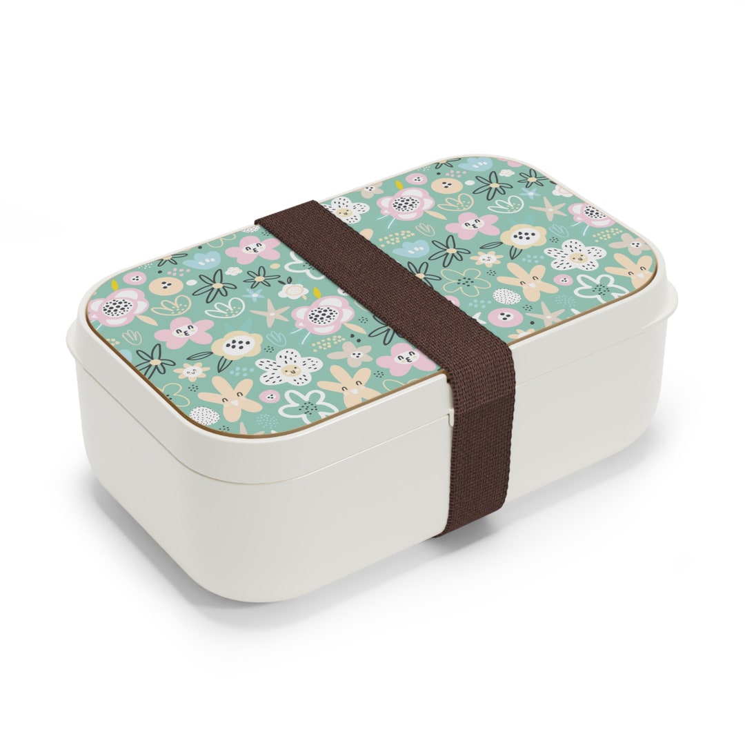 Abstract Flowers Bento Lunch Box - Etsy