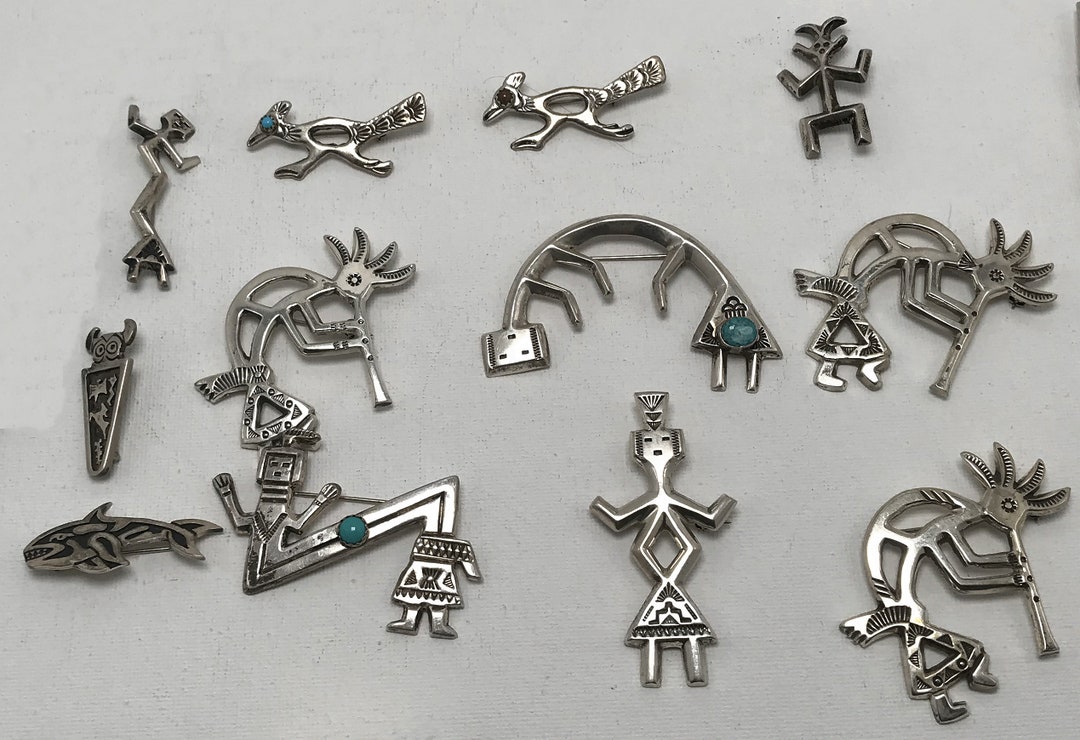 Antique & Vintage Sterling Silver Pins, Brooch by Felix Joe - Etsy