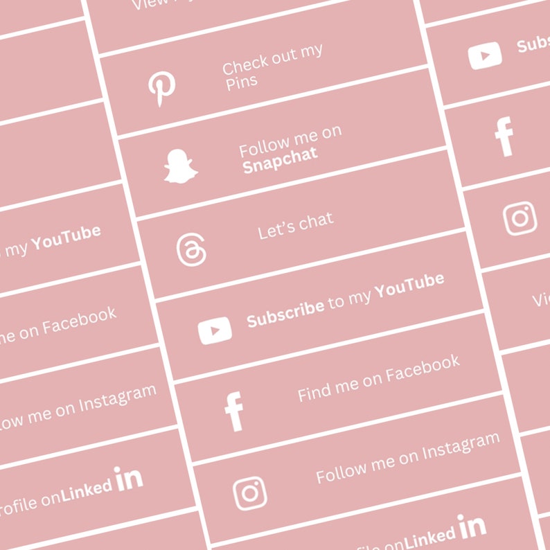 Pink Business Coaching Brand Bundle, Pink Coaching Social Media ...
