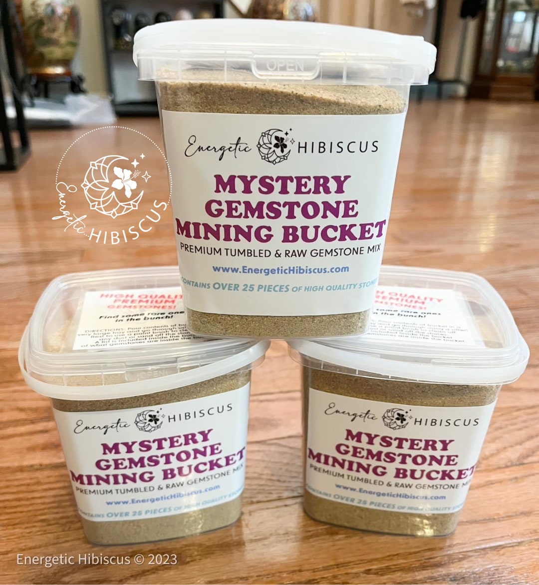 Small Premium Crystal Gemstone Mining Buckets - Etsy