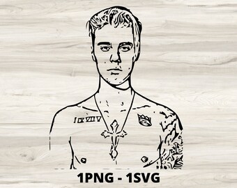 Justin Bieber Svg - Etsy