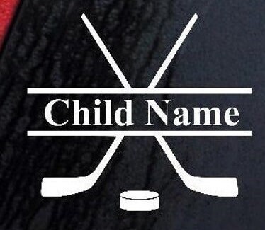 Custom Hockey Decals - Etsy