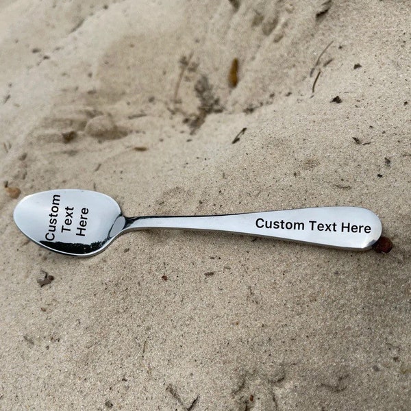 Custom Stamped Spoon - Etsy