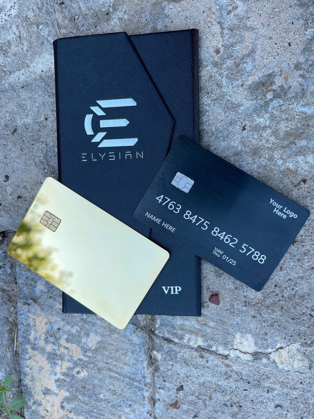 Black Credit Card Design