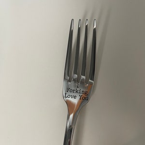 Custom Engraved Fork, Father, Mother, Customized Fork, Home ...