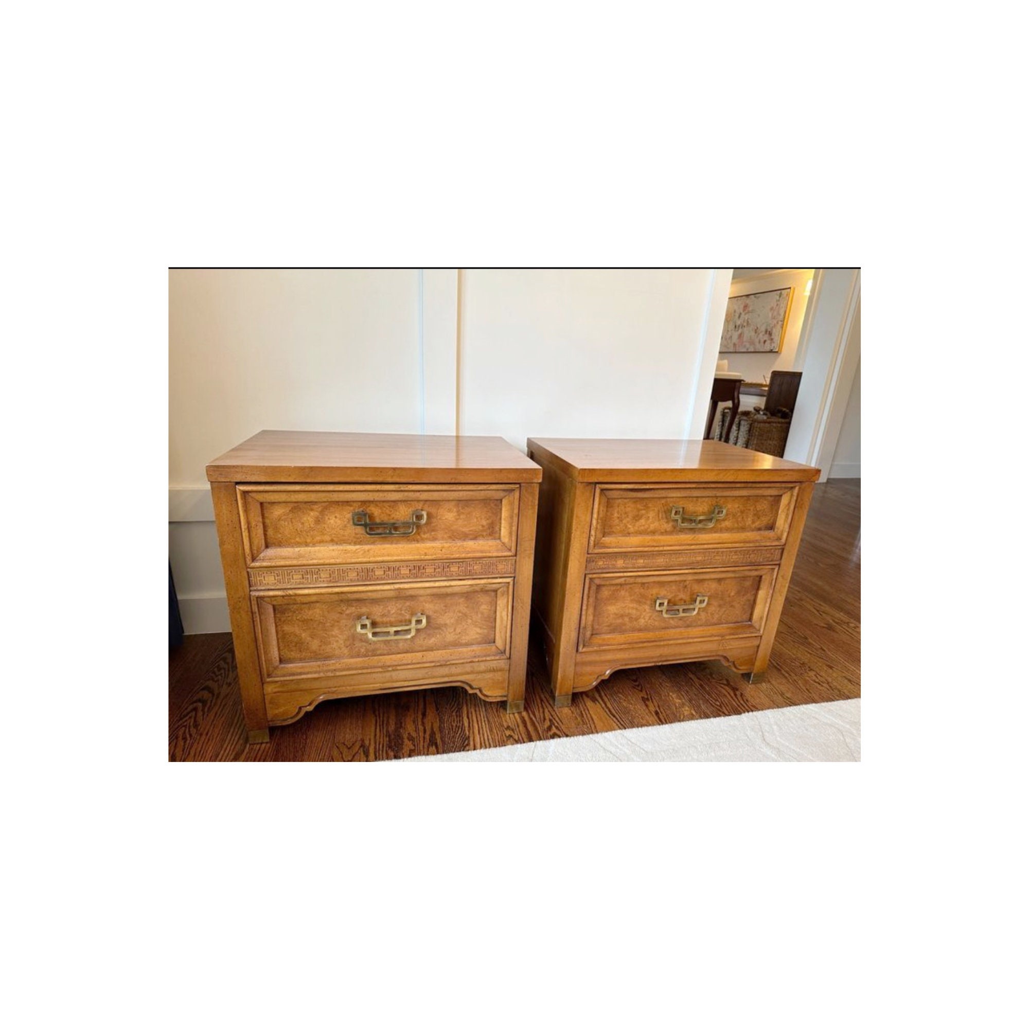 3 Piece Henry Link Mandarin Bedroom Set dresser and Nightstands - Etsy