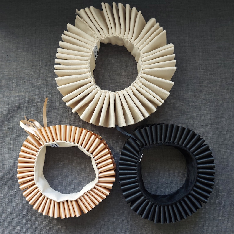 10 CM/4 INCH WIDE Customisable Historical Neck Ruff - Elizabethan ...
